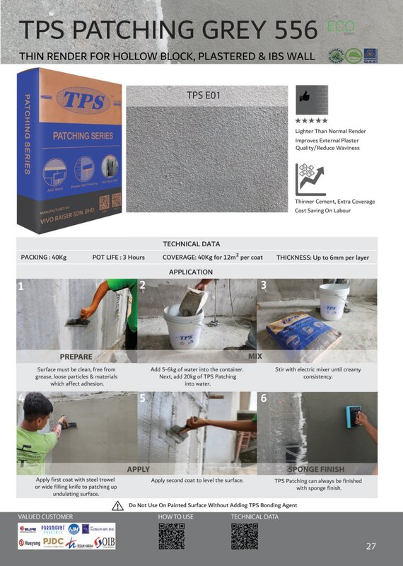 TPS Patching Grey - TPS