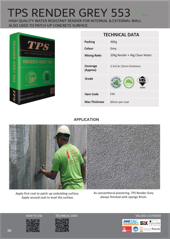 TPS Render Grey - TPS TECHNOBOND