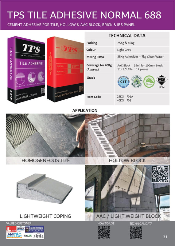 Thin Bed Adhesive - TPS TECHNOBOND